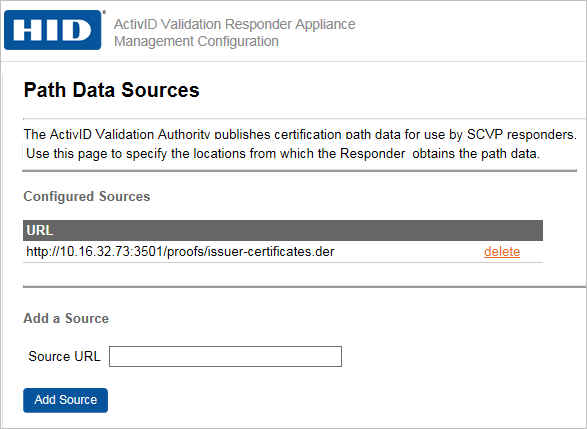 Procedure 5: Configure Path Data Sources Procedure 5: Configure Path Data Sources